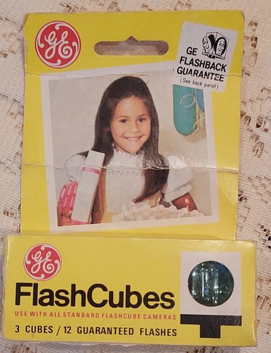 Vintage GE Flash Cubes New General Electric NOS | eBay