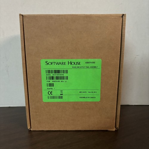 NEW Software House AS0074-000 RM 8 Output Relay Board Module | eBay