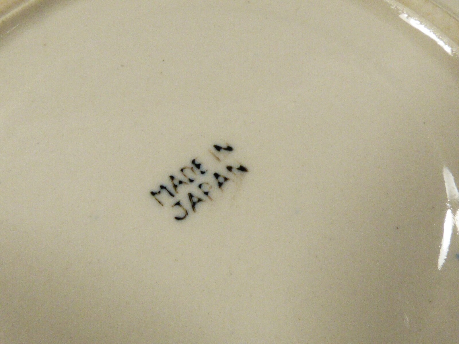 VTG WILLOW WARE VOBALT BLUE WILLOW PATTERN MADE IN JAPAN SAUCERS 5.5 ...