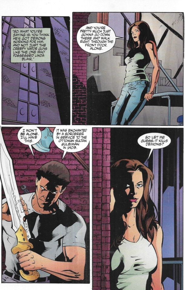 Angel Comic 7 First Print Cover A 2000 Christopher Golden Christian ...