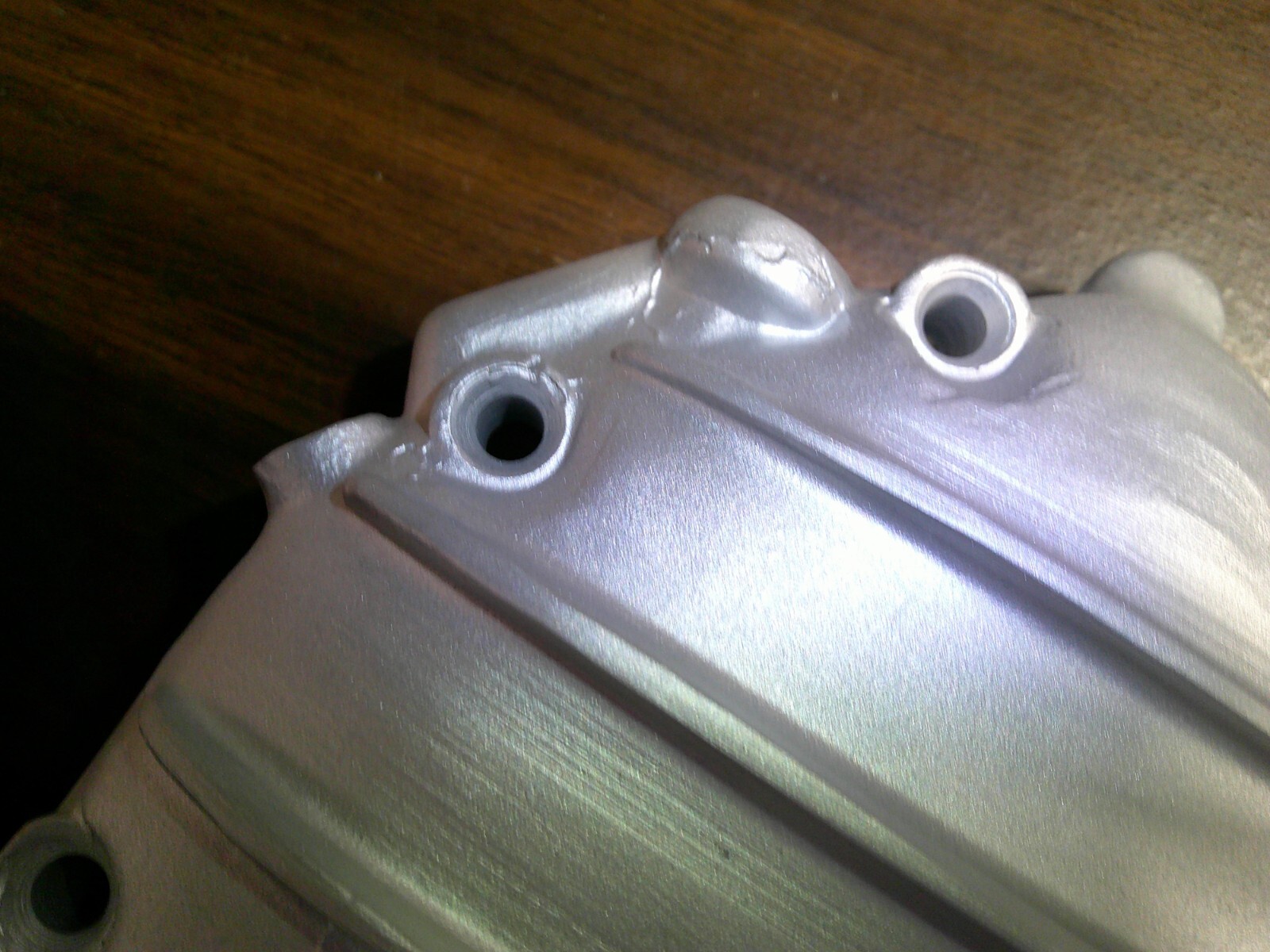 Harley Panhead 4-Fin Cam Cover #25217-40 | Silver