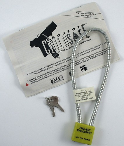 Lot of 10 New Project Childsafe Cable Gun Locks Weapon Trigger Rifle ...