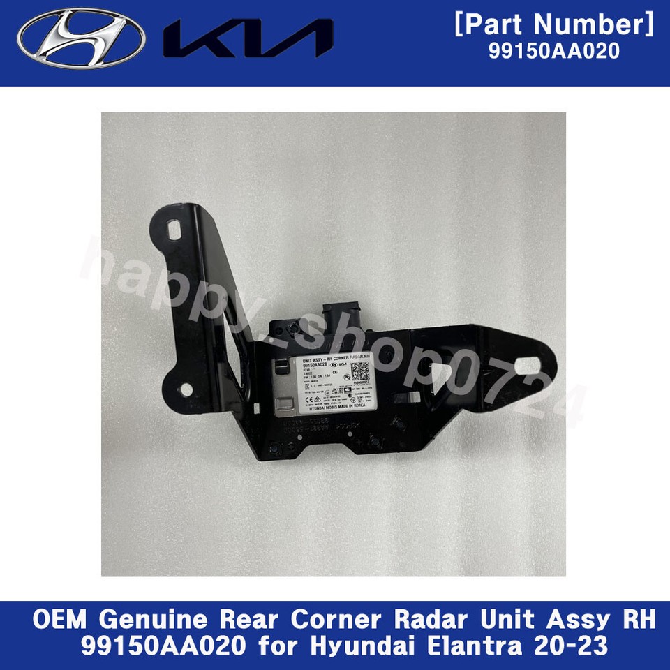 OEM Genuine Rear Corner Radar Unit Assy RH 99150AA020 for Hyundai ...