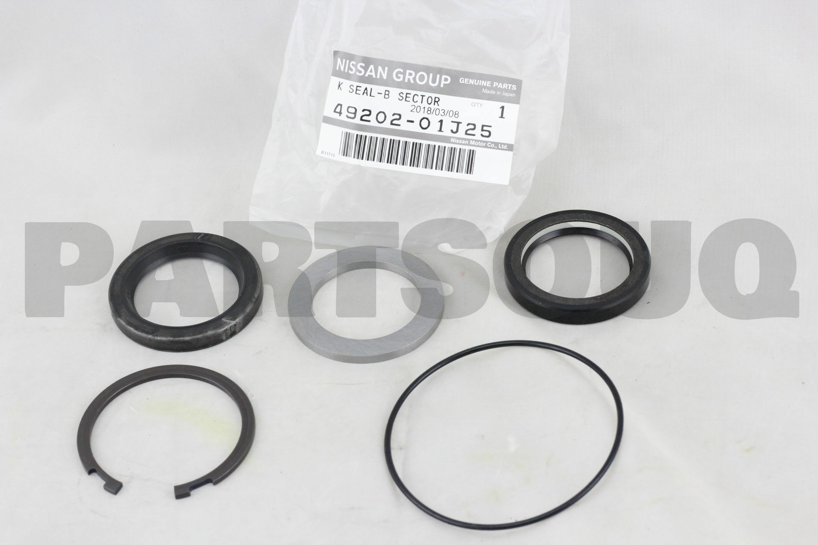4920201J25 Genuine Nissan SEAL KIT-OIL,SECTOR SHAFT 49202-01J25 | eBay
