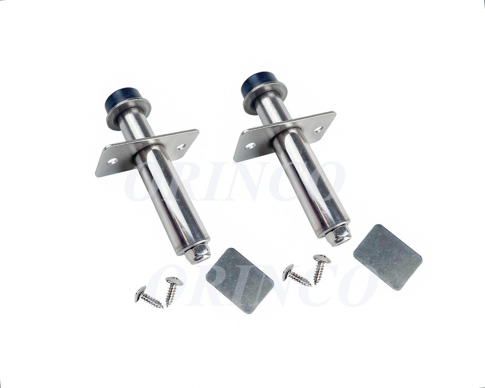 2PCS New Stainless Steel Door Popper Kit for Shaved Door Handles | eBay