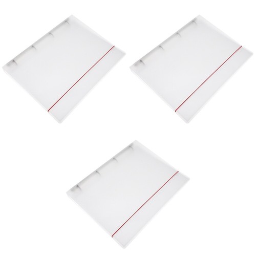 3 Count A4 Sheet Student Binder with Plastic Sleeves | eBay UK