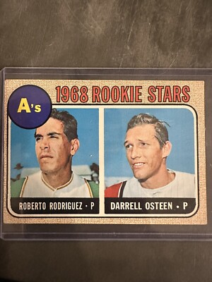 1968 Topps - 1968 Rookie Stars #199 Darrell Osteen, Roberto Rodriguez ...
