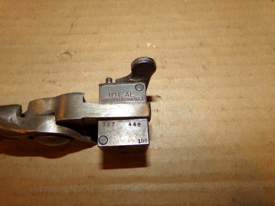 Ideal 357 446 186 Single Cavity Reloading Bullet Mold W/Handles | eBay