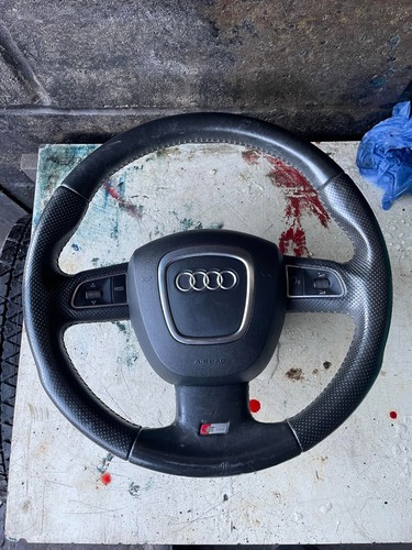 Audi A3 (8P) S-Line Multifunction Steering Wheel With Airbag In Black ...