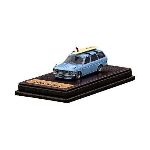 ignition model 1/64 Datsun Bluebird (510) Wagon Light Blue IG2884 With ...