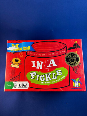 In A Pickle Game What's in a Word Game | 2004 Gamewright | Family Game ...