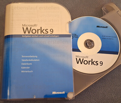 Microsoft Works 9 - Windows - Deutsch - 070-03558 | eBay.de