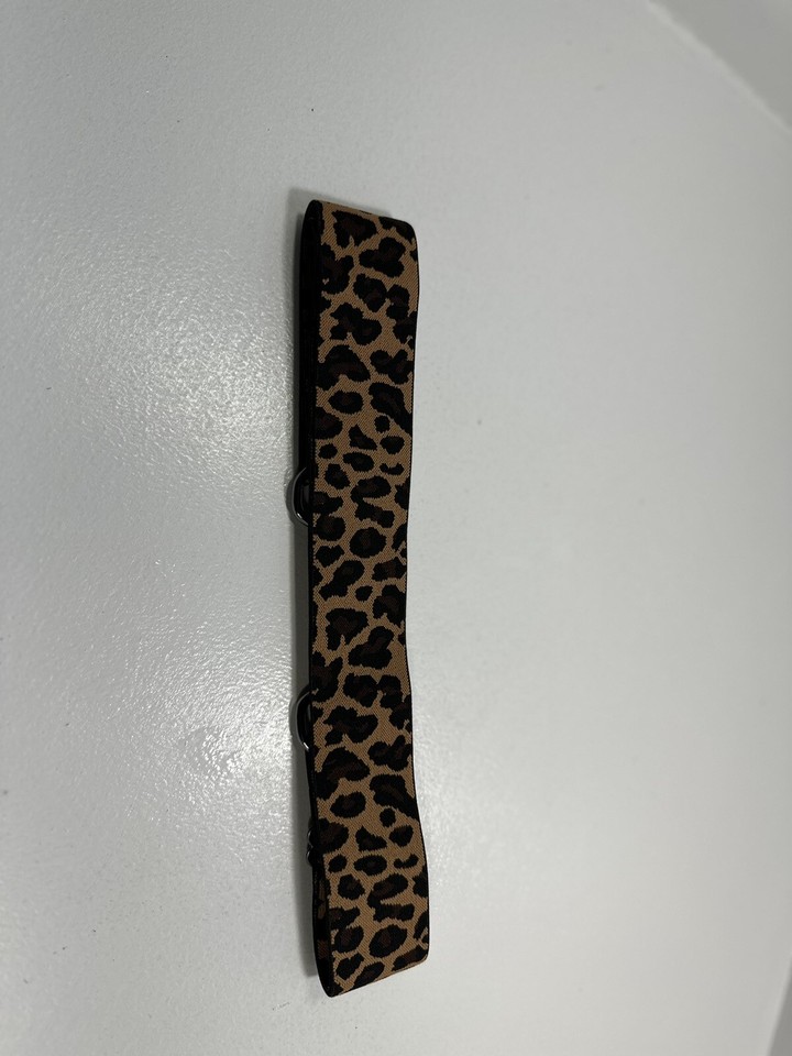 Equestrian Belt Elastic Adjustable Snaffle Bit Belt Cheetah Print Belt ...