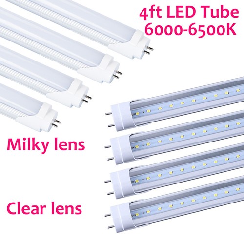 T8 T12 18W 4FT G13 LED Tube Fluorescent Light 6500K Ballast Bypass ...
