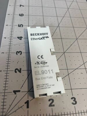 EL9011 New BECKHOFF EL 9011 Module Bus End Cover for E-bus Contacts US ...