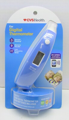 NEW CVS Digital Ear Thermometer Batteries Included -A3 | eBay