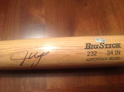 JUSTIN UPTON AUTOGRAPHED RAWLINGS BIG STICK!! MLB CERTIFIED | eBay