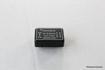 Astrodyne ASD08-24S5 18-36VDC 5V output 7.5 W DC-DC REG PWR SUPPLY ...