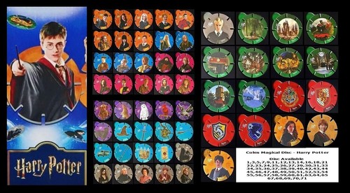 2025 Coles Magical Disc, Harry Potter near complete Discs, No ALBUM x ...