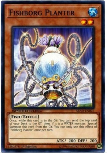Yu-Gi-Oh! Fishborg Planter - SBAD-EN027 - Common - 1st Edition Mint/NM ...