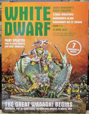 white dwarf issue 117 april 2016 rpg warhammer 40k warhammer fantasy | eBay