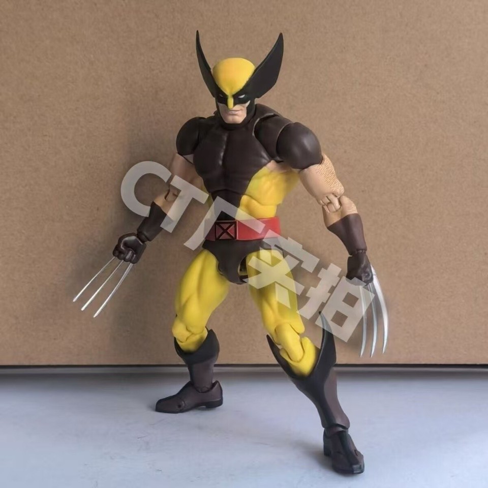 In Stock CT Toys MAFEX No.138 X-MEN Wolverine Brown Suit COMIC Ver ...