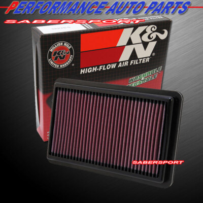 K&N 33-2473 Air Intake Filter for 2012-2015 Honda Civic Si & Acura ILX ...