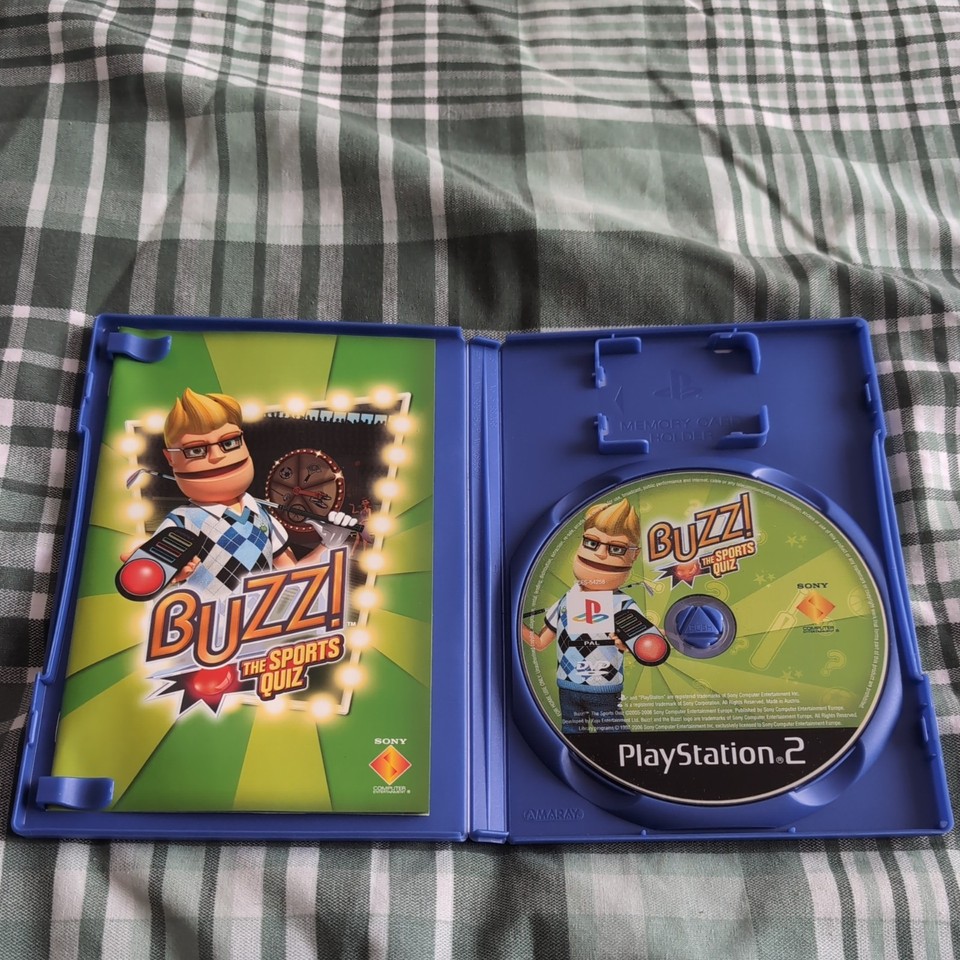 PS2 Buzz The Sports Quiz Playstation 2 Game Complete With Manual Vgc | eBay