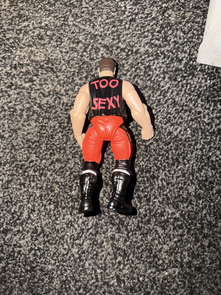 1998 WWF WWE Jakks Brian Christopher Wrestling Figure Sexy Orange ...