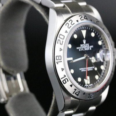 Rolex Explorer II Black 16570 Unpolished Caliber 3186 2012 Box Papers ...