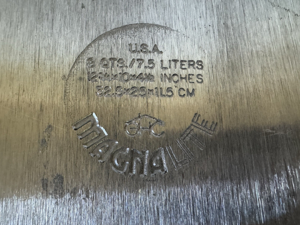 Magnalite 8 quart Roaster, GHC, Made in the USA, with Trivet | eBay