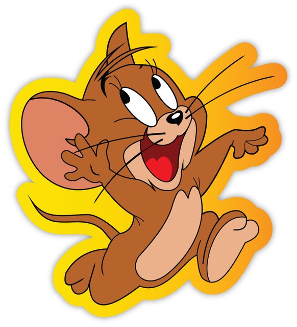 Jerry sticker decal 4" x 4" | eBay