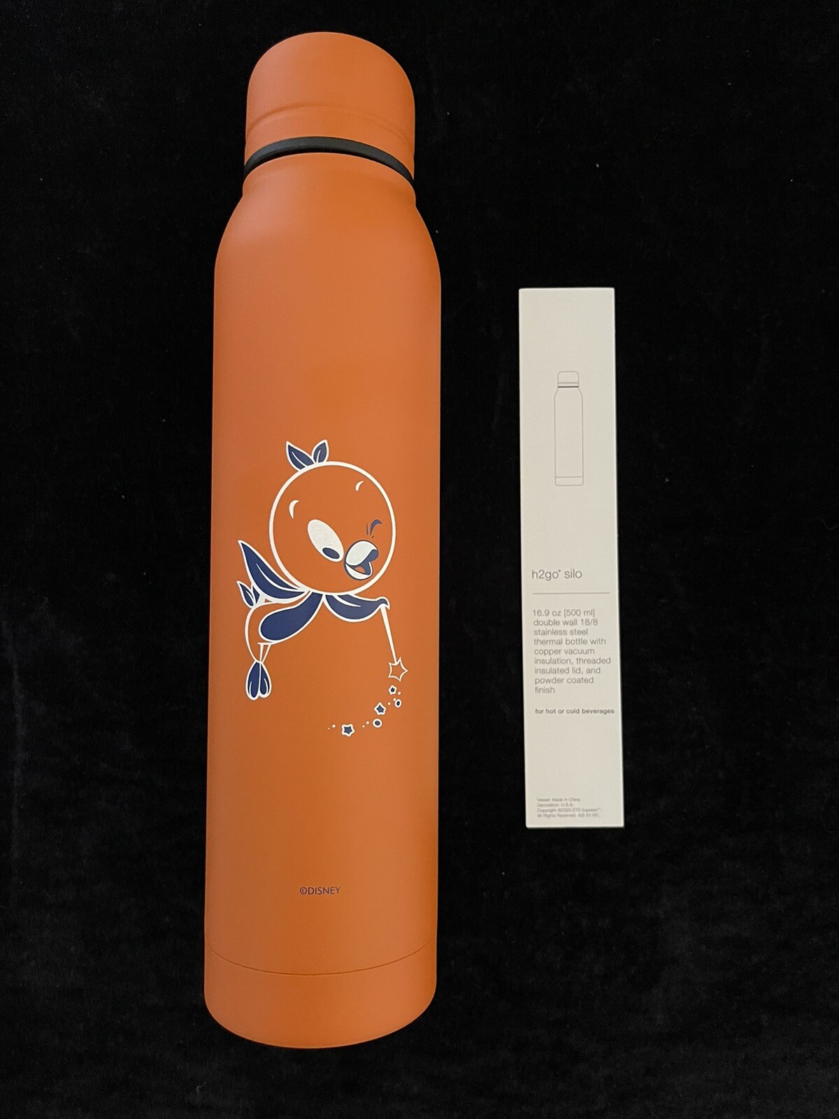 WDI Orange Bird Water Bottle D23 Destination D 2021 Tumbler Thermos MOG ...