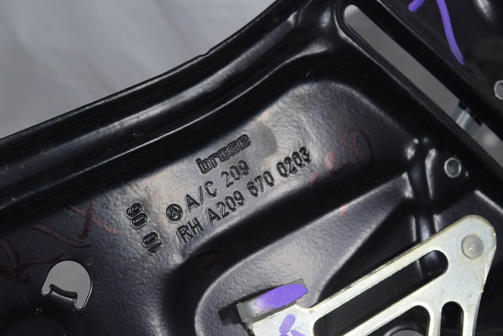 NEW++MERCEDES++POWER+WINDOW+REGULATOR+.++126+720+26+46.+PASSENGER+SIDE+ ...