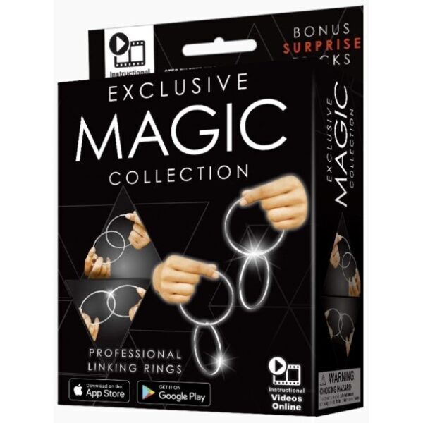 Theatrix Exclusive Magic Collection Professional Linking Rings 4730 ...