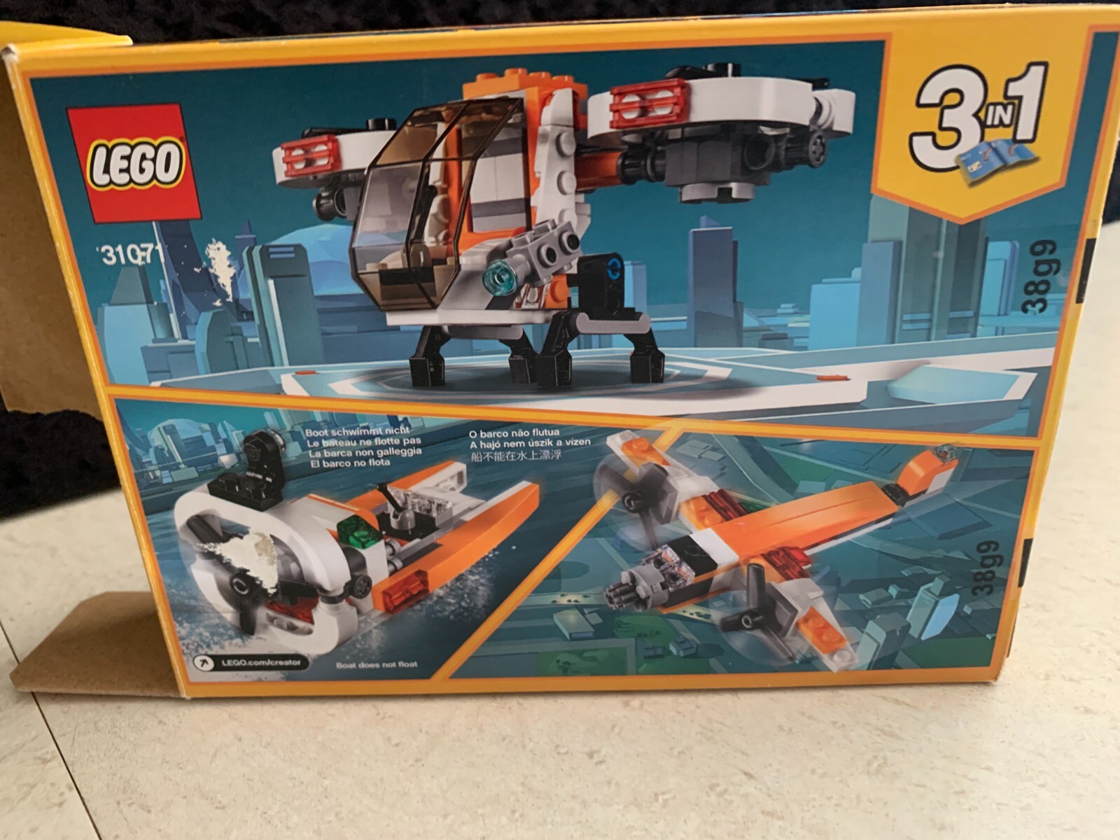 Lego Creator 31071 Drone Explorer Set Complete With Instruction Book ...