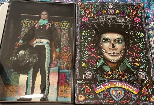 Mattel Barbie 2024 Dia De Muertos Day of the Dead Ken Barbie Signature ...