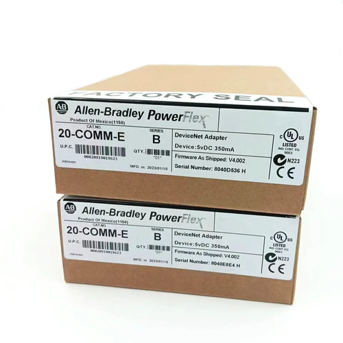 New Sealed Allen Bradley 20-COMM-E SER B Ethernet / IP Adaptor US AB 20 ...