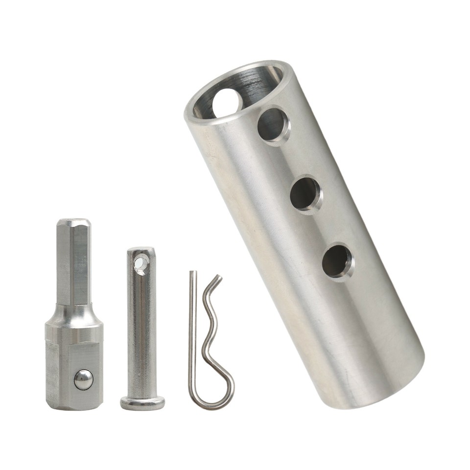 Trailer Jack Drill Adapter With 1/2 In Drill Bit for 1 In Jack Drive ...