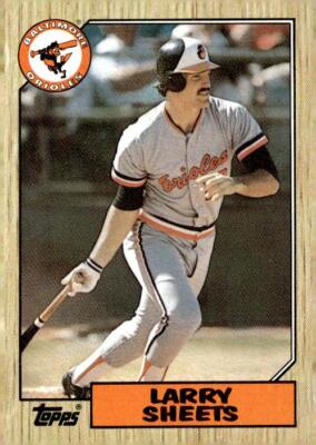 1987 Topps #552 Larry Sheets | eBay