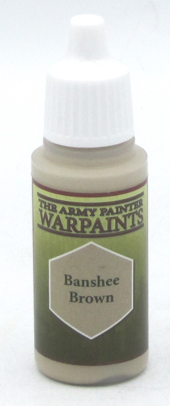 Army Painter WP1404 Banshee Brown (18ml Bottle) Warpaints Acrylic Paint ...