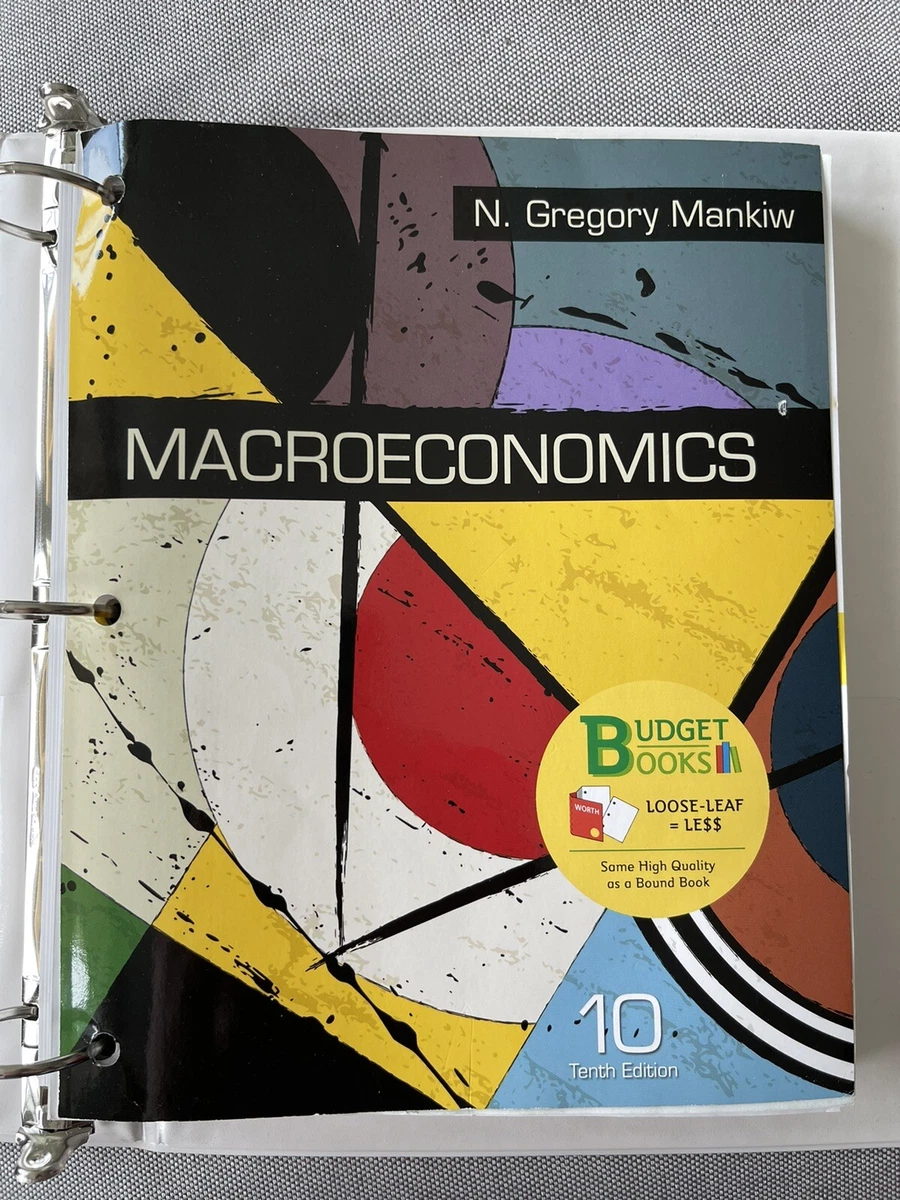 Macroeconomics Textbook Mankiw
