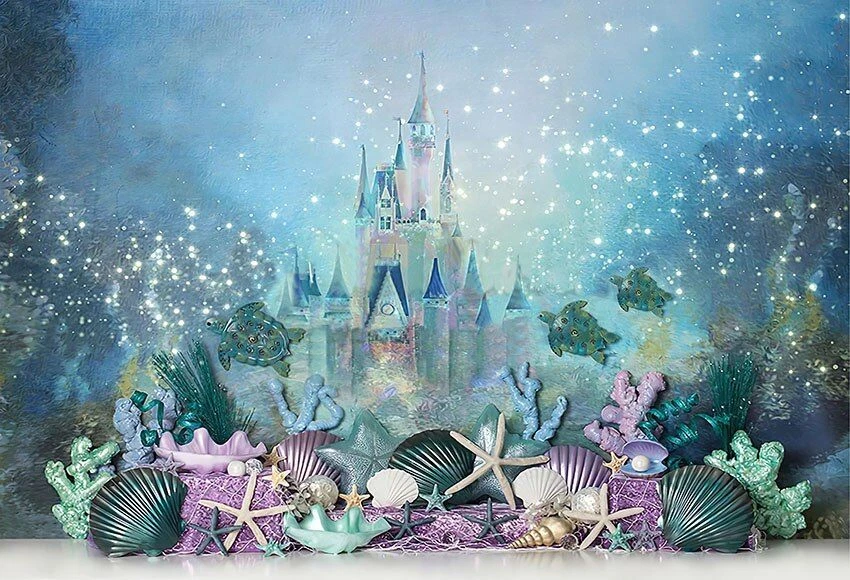 Underwater Mermaid Castle