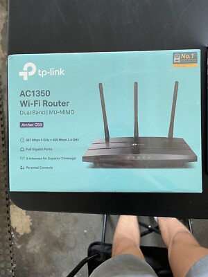 TP-Link AC1350 Wireless Dual Band Mesh Compatible WiFi 5 Router | eBay