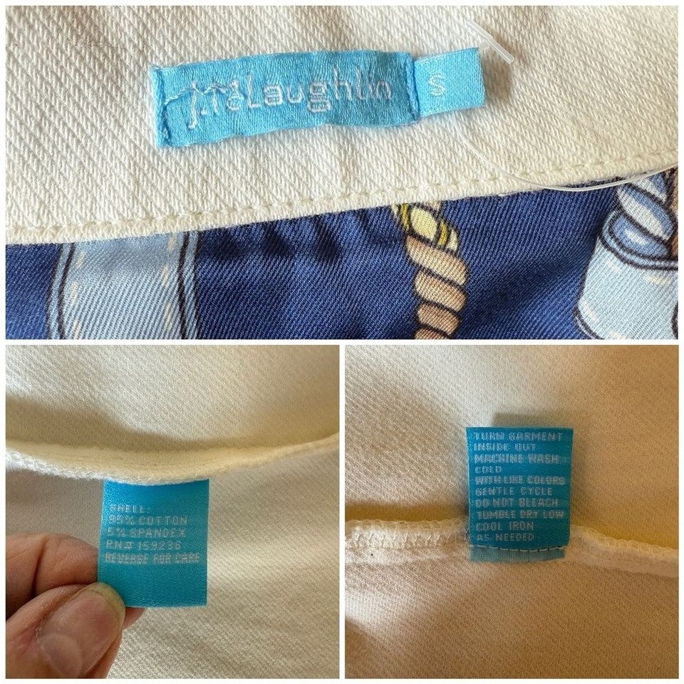 J MCLAUGHLIN COLBY JEANS JACKET BOXY CHIC PREPPY CASUAL CLASSIC ...