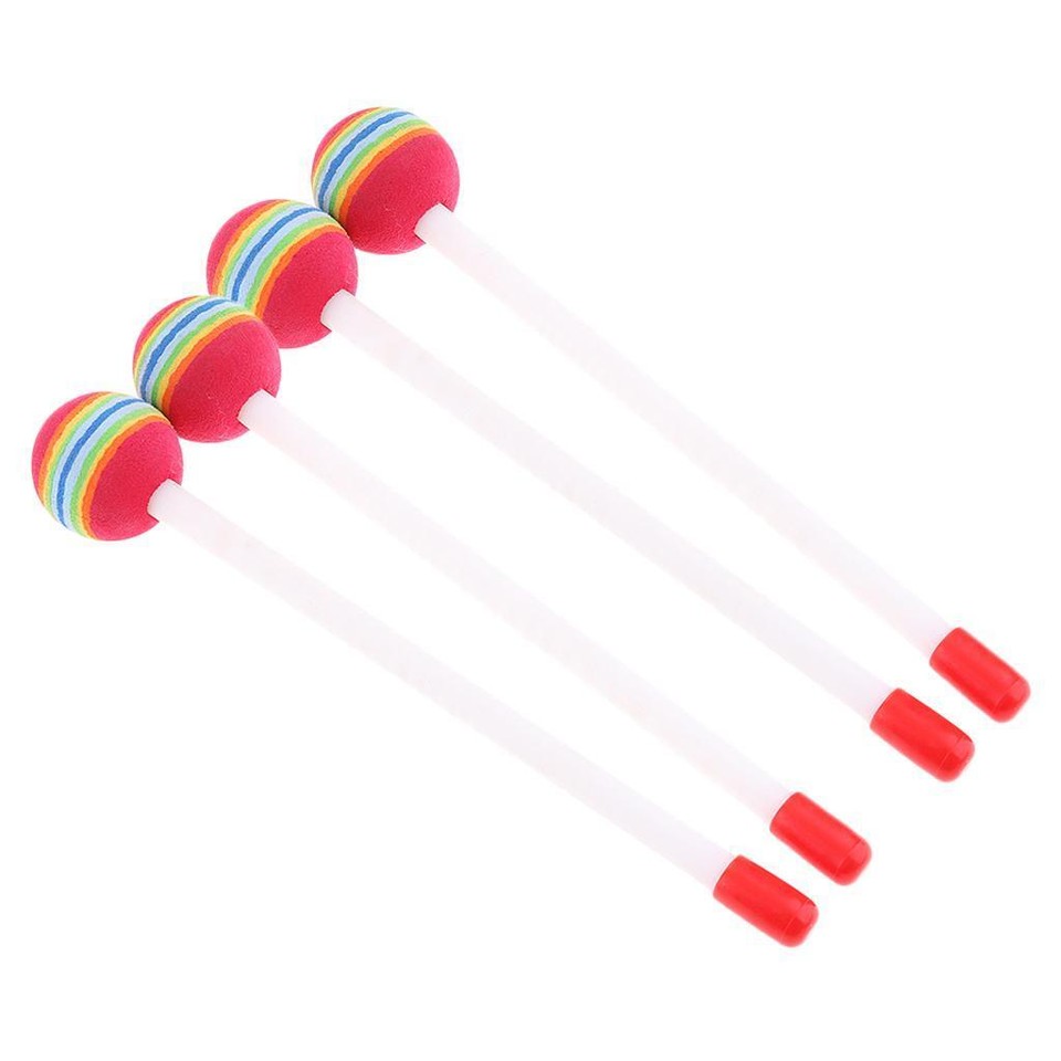 2 Paar Hand Drum Mallet Hammer Musical Percussion Toys Educational | eBay
