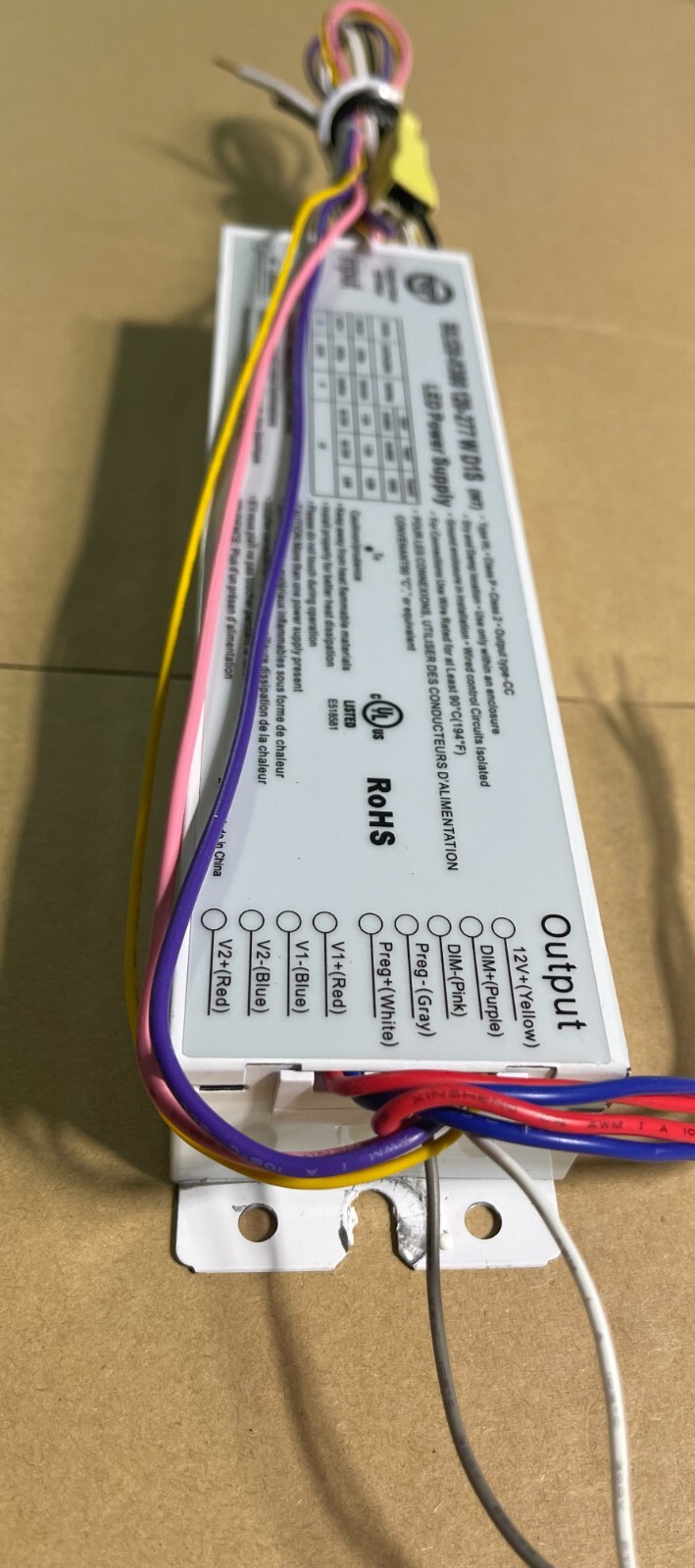 1-PC SIMON QUIC SIL120-I1300 120-277 W D1S 150W LED DRIVER POWER SUPPLY ...