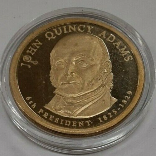 2008-S John Quincy Adams Proof Presidential Dollar Coin in Capsule | eBay