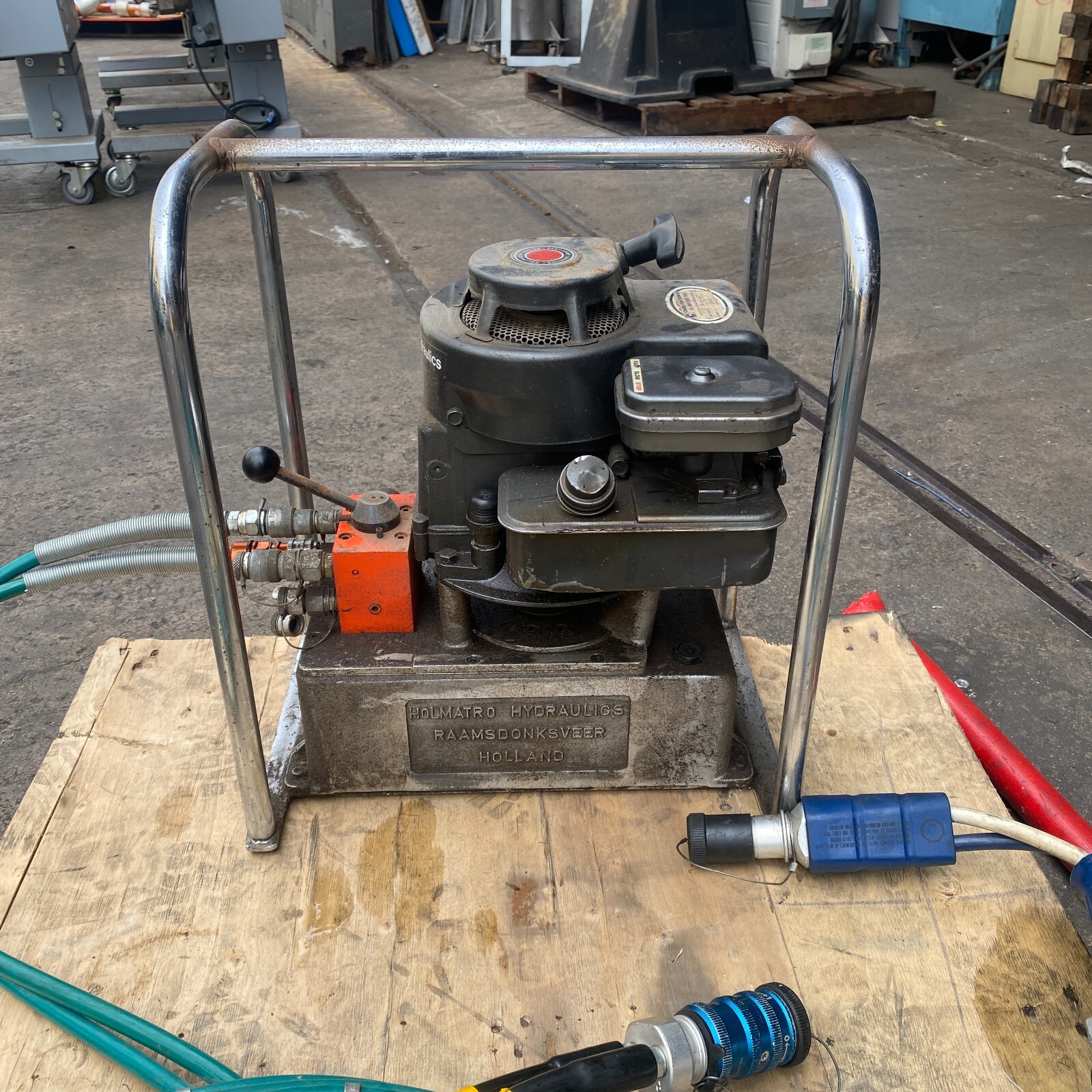 LUKAS S 510 Rescue HYDRAULIC CUTTER JAWS OF LIFE Power Pack Pump PEHS ...