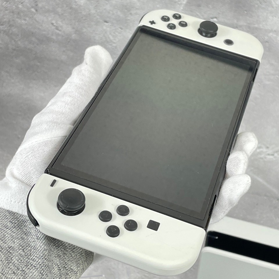 Nintendo Switch 64GB OLED White Console 1 Day Ship Excellent ...